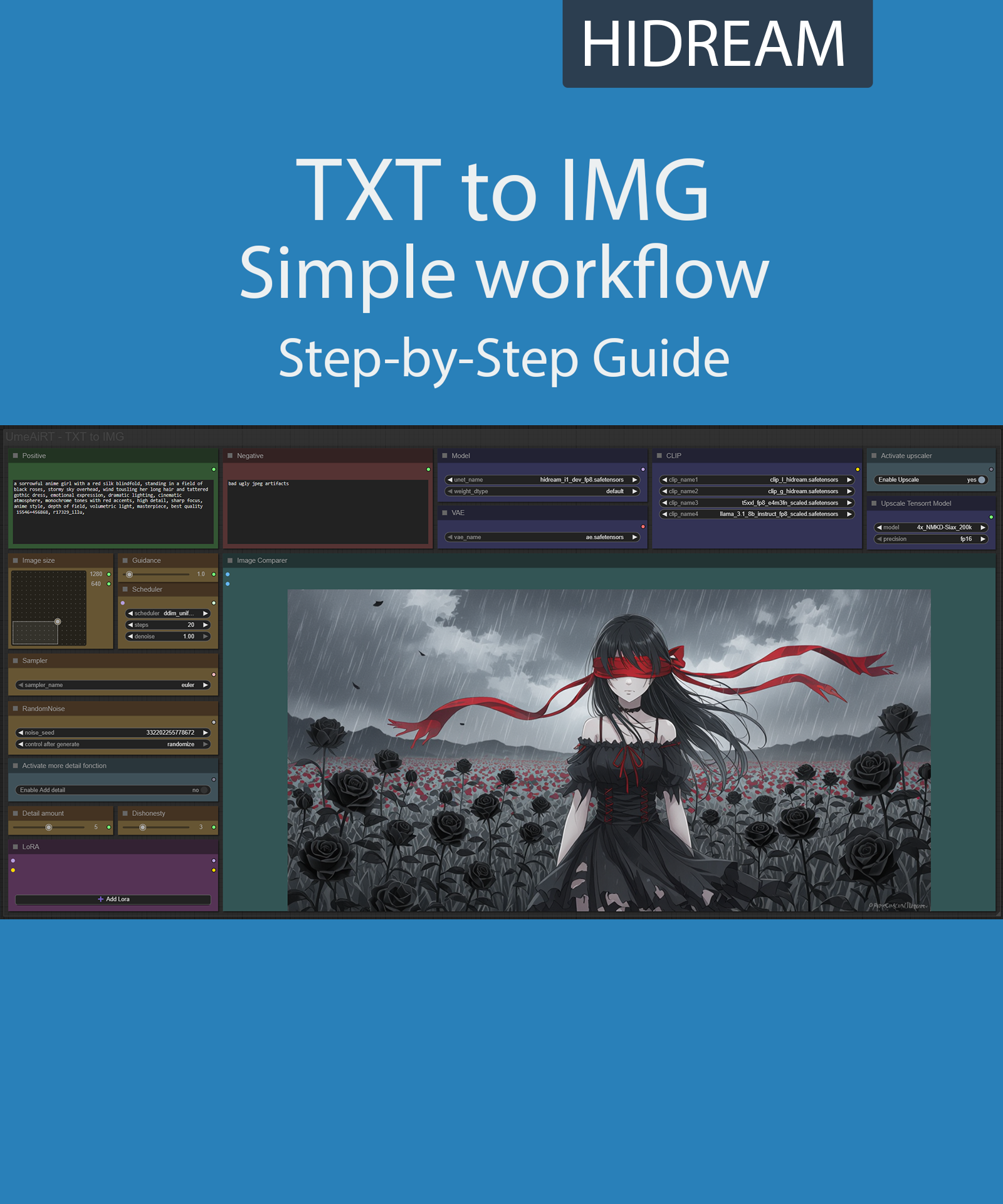 Step-by-Step Guide Series: HiDream - TXT to IMG | Civitai